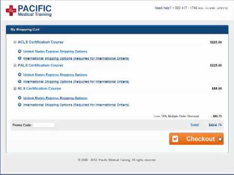 BLS Certification Course Online Video