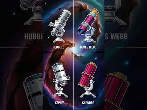 Eyes on the Universe: Space Telescopes #space #telescope #universe #trending