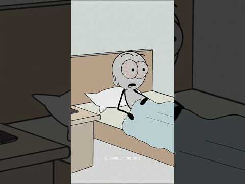 My brain at bedtime! 🤣 (best animation memes) #shorts