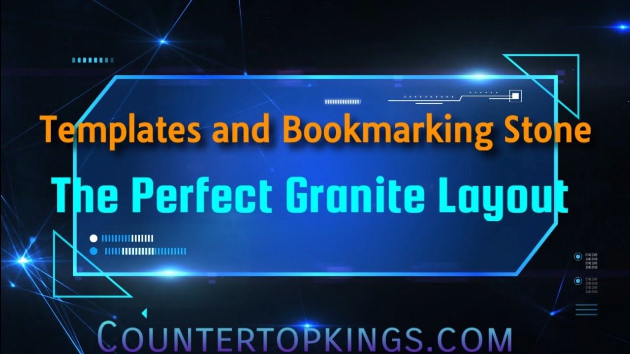 The Perfect Granite Layout: Templates & Bookmarking