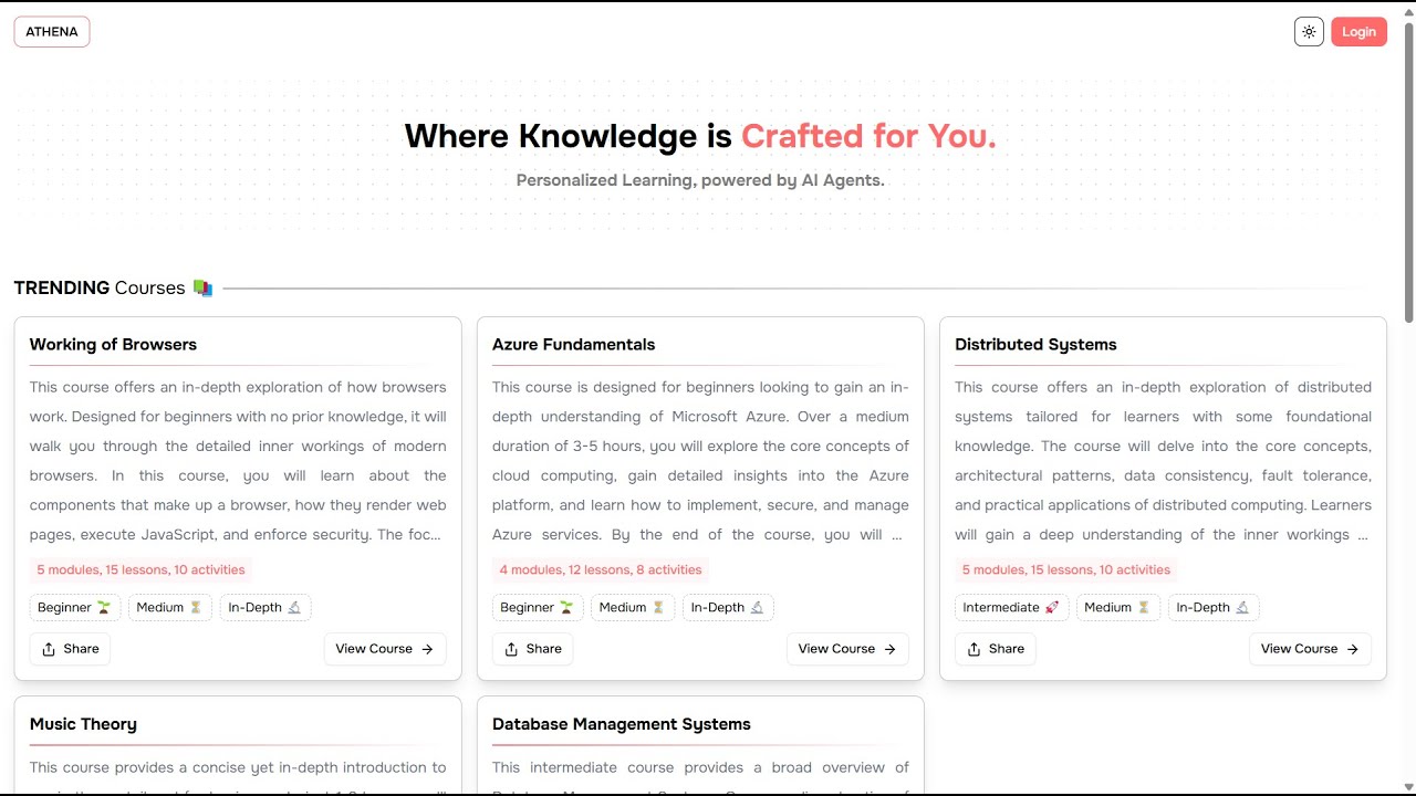 Athena - Github AI agents hackathon