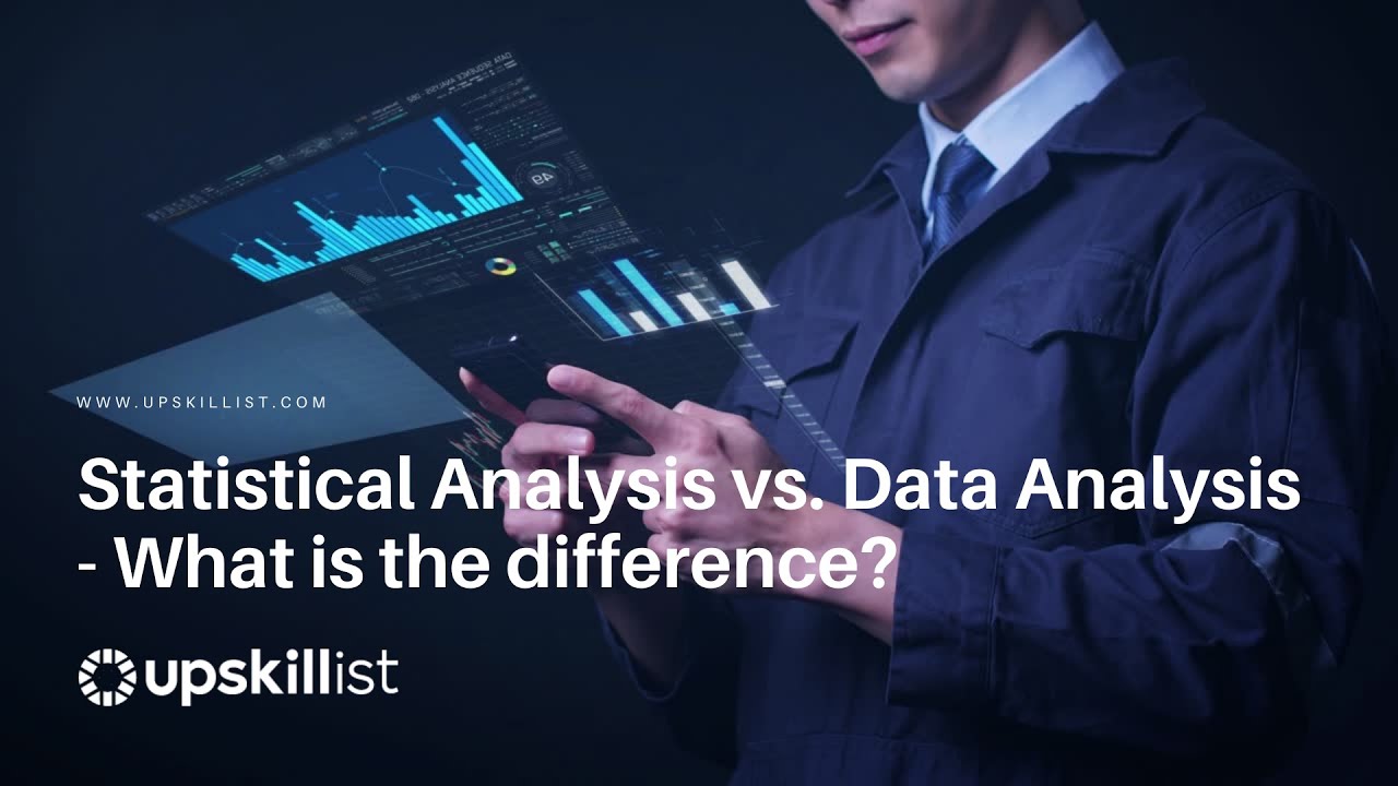 Statistical Analysis vs Data Analysis - What is the difference?