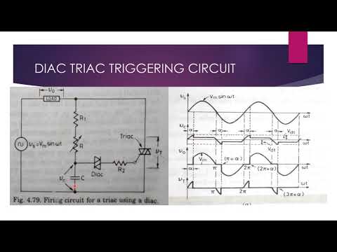 DIAC TRIAC Triggering circuit