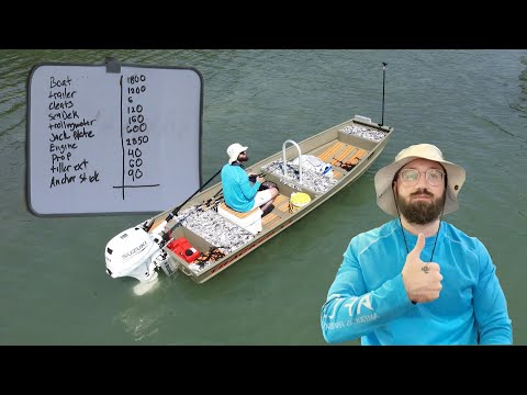 Complete Price Breakdown of the BEST $6,000 Budget Jon Boat Build | Tracker Grizzly 1436 All Weld