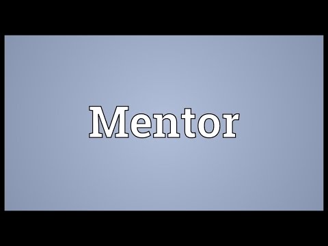 Mentor Meaning