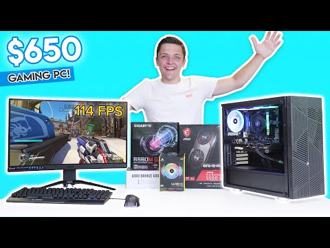 Budget $650 Gaming PC Build 2020! [Ryzen 3100 & 5500XT w/ Benchmarks!]