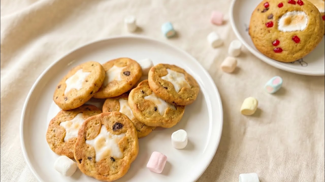 Let's Making Chocolate Chip Marshmallow Cookies🍪☁️🍫