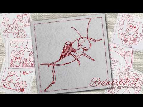 Cricket | Redwprk Embroidery Designs