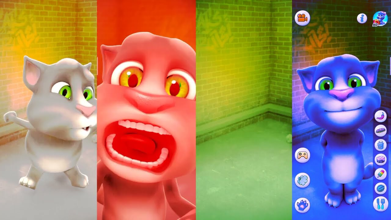 Talking Tom Funny Gameplay Ep786