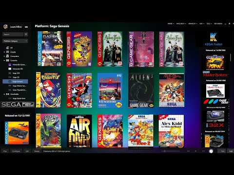 Fusion Emulator + ROMs Game Gear/Master System/Megadrive/32x/Sega CD/