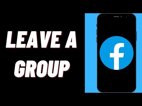 How To Leave A Group On Facebook On iPhone