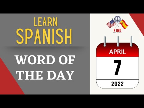 Learn Spanish ► WORD OF THE DAY ► How to Say [basket] in Spanish ► DAILY PHRASE 04/07/22 ► #XGEO