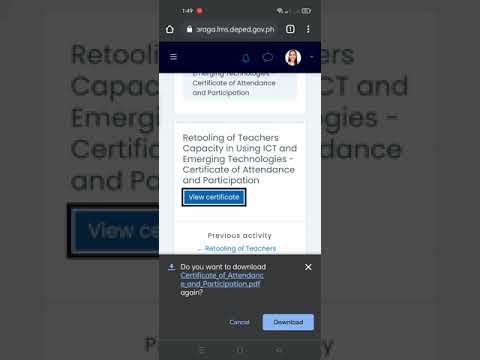 DEPED VIRTUAL INSET 2.0 download Certificate | Day 1 | Quiz 1