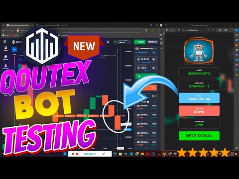 ✨NEW QOUTEX SIGNAL BOT। auto trading signals robot। live trading with quotex robot