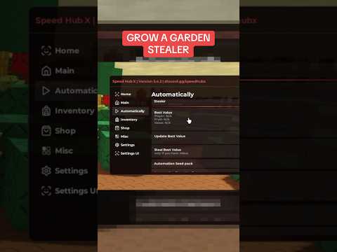 STEALER! Grow a Garden Script! #growagarden #roblox