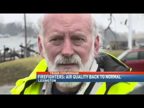 Ky. Dept. Environmental Protection: Air Near Stockyard Fire Safe