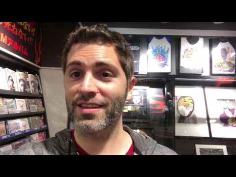 Jeff Cerulli visits Tower Records in Tokyo, Japan