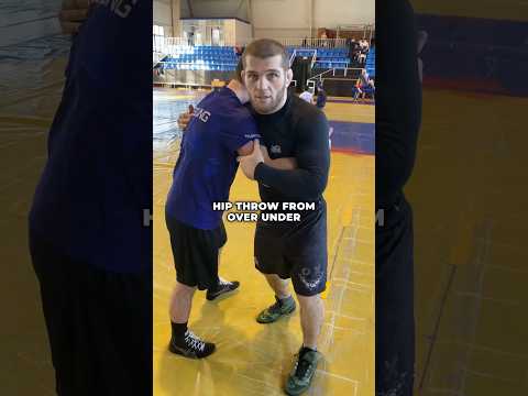 Learn Hip Throw from Over-Under with Dopa Band 🤼♂️ #WrestlingTraining #HipThrow #Dopamineo