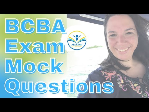 How to ACE the BCBA exam and mock questions