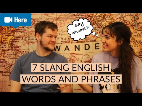 English Slang Words and Phrases