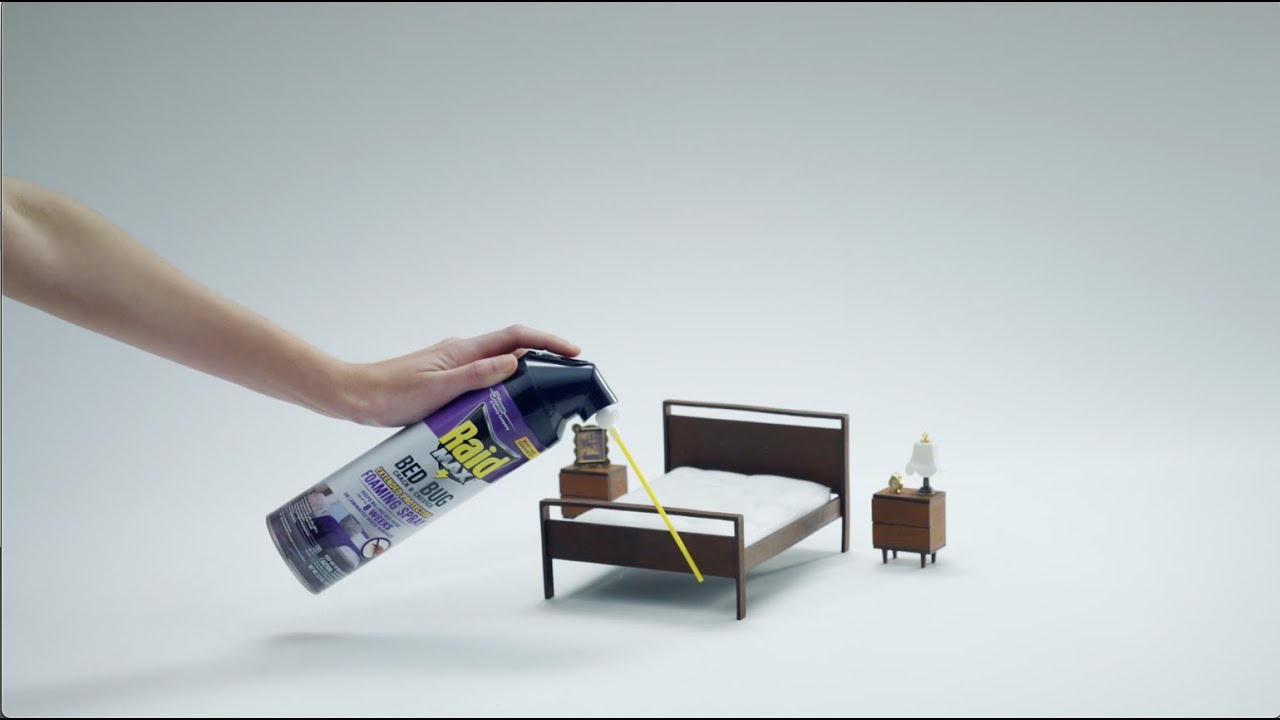 How to Use Raid Max® Bed Bug Crack & Crevice Foaming Spray