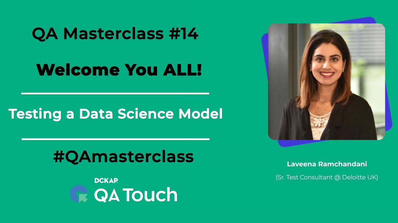 Testing a Data Science Model - QAM #14