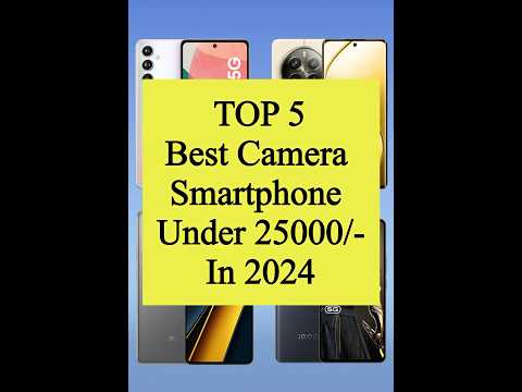 TOP 5 Best Camera Smartphone Under 25000/- #shorts #viral #smart