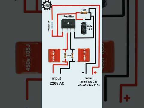 Voltage regulator AC to DC converter output 3/110 volt😮😱😮😱 #shortsfeed #trending #viralvideo #shorts