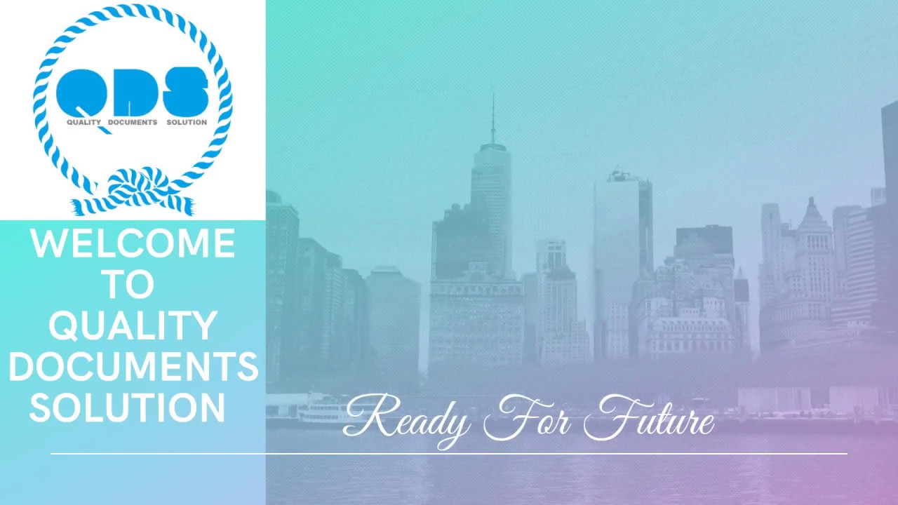 Welcome all delegates in Quality Documents Solution