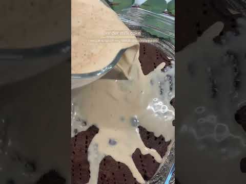 KINDER MILK CAKE!! #shorts #youtubeshorts #foryou #dessert #kinder #milkcake #easydessert #fyp #new