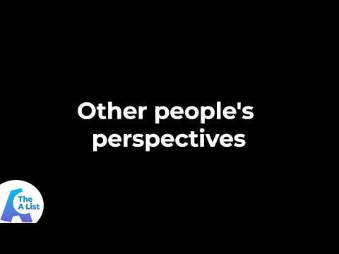 Understanding other people's perspectives
