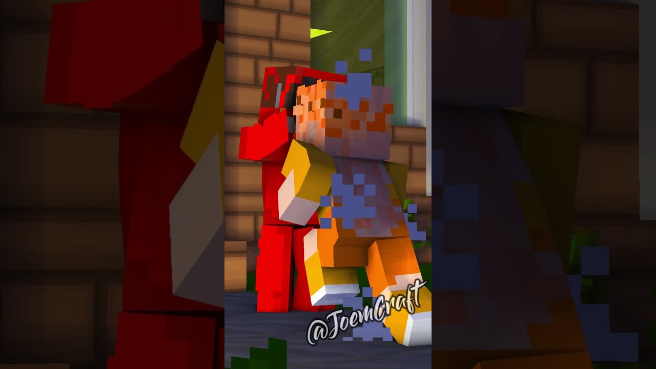 CASH YOU NEED A HUG ! #mia #shortvideo #shorts #minecraftvideos #minecraftanimation #minecraftshorts