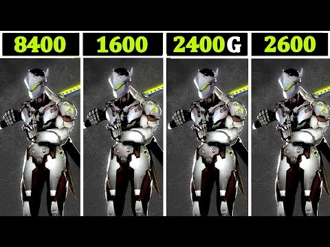 3200Mhz CL14 | Intel 8400 vs Ryzen 2400G vs 1600 vs 2600 |