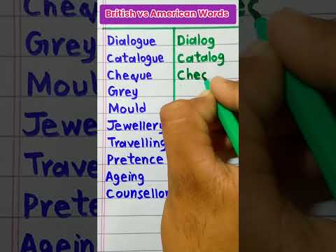 British vs American Spelling: Why the Differences?