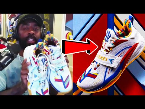 Kyrie Irving REACTS To His ANTA KAI 1 Shoes!