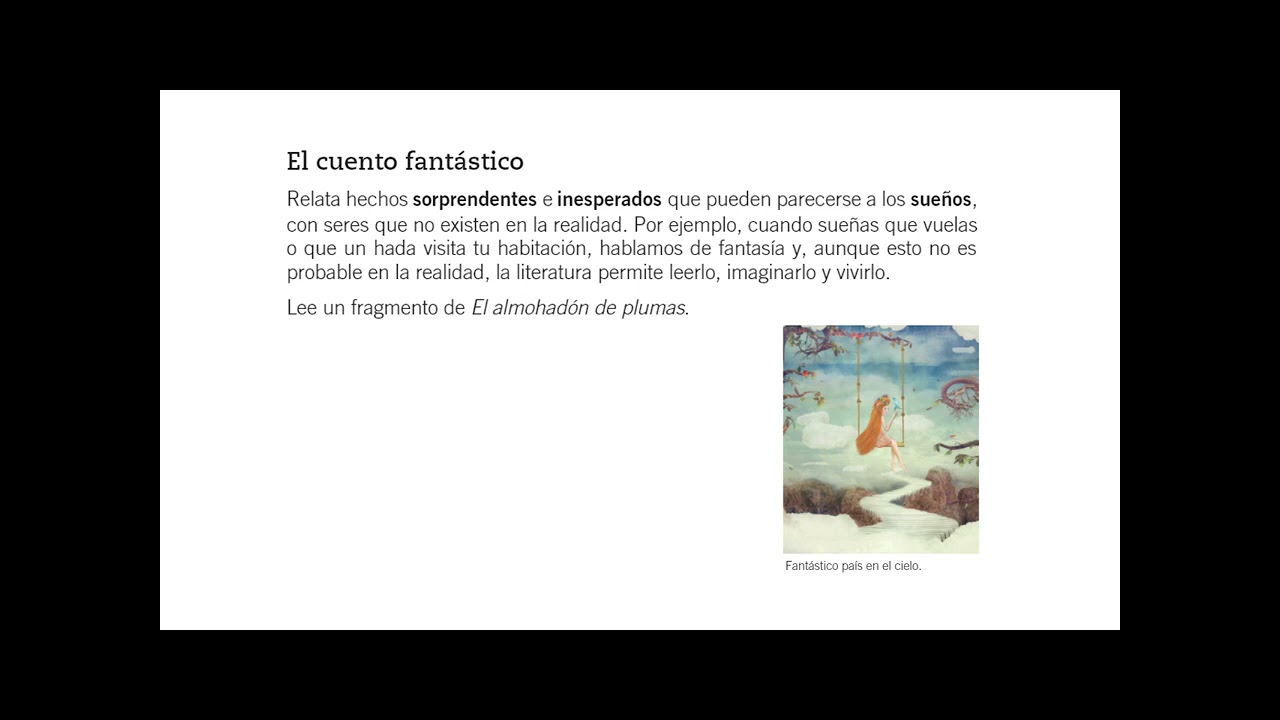 El cuento fantástico 6a