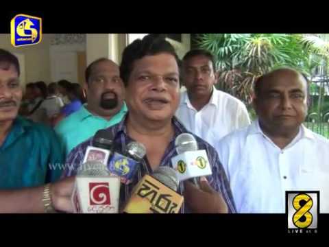Bandula Gunawardhana - Live at 8 News