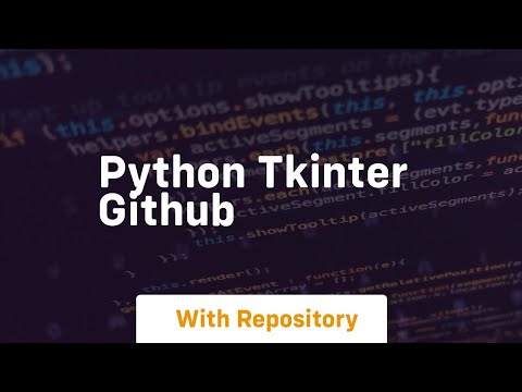 python tkinter github
