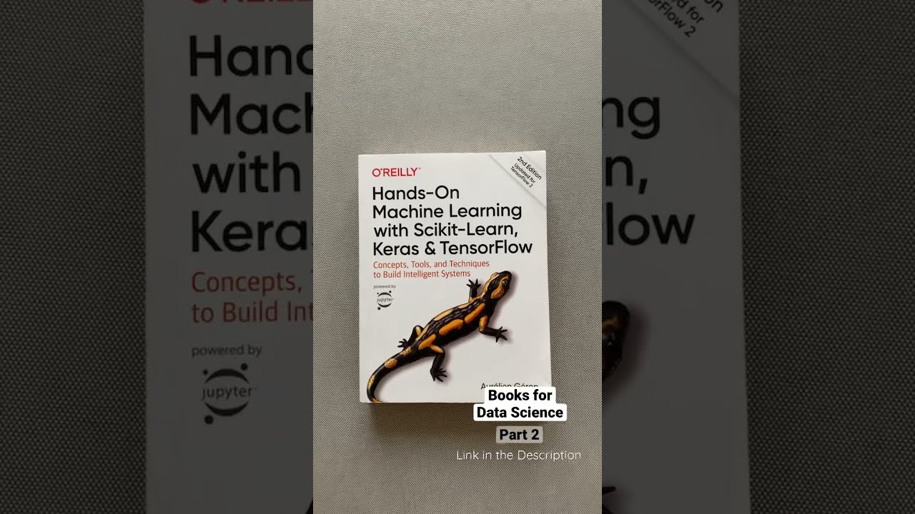 Books for Data Science - Developing Machine Learning Skills #Shorts