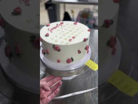 Calendar Cake! #cake #trending #buttercreamcake