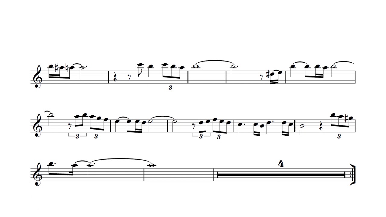 Que te pedi - Play along for trumpet