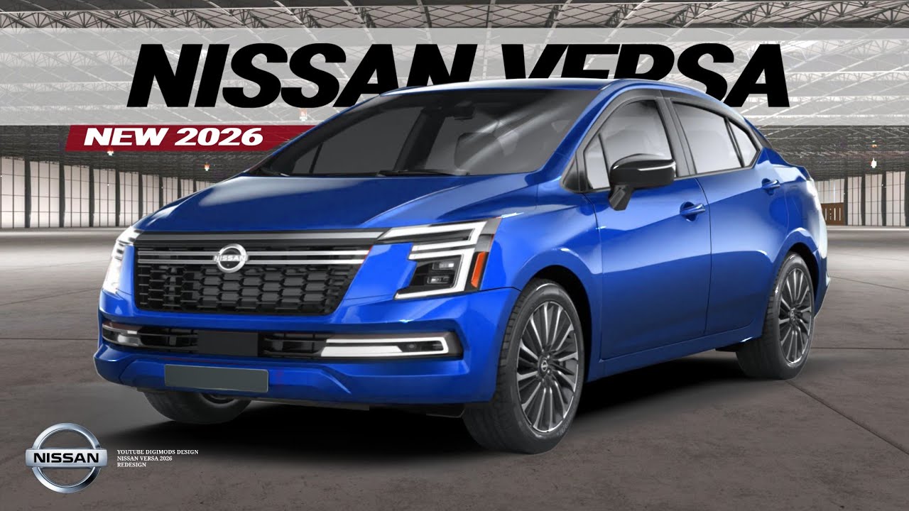 2026 Nissan Versa Doesn't Care It May Be Dead, Flaunts Premium, Armada ...