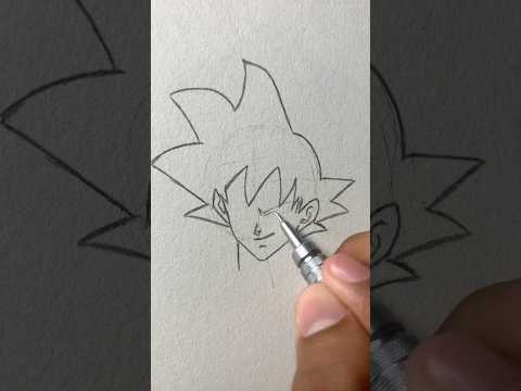 How to draw goku