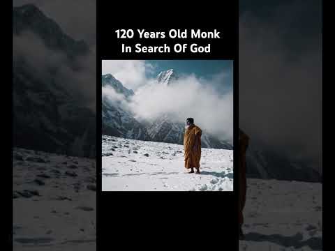 120 Years Old Monk In S arch Of God #god #sadhu #hinduism #hindu #sanatan #israeliranwar By Ai