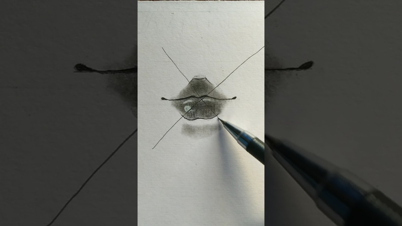 How to draw Lips👄#anime#lips#drawing#shortsfeed#shorts