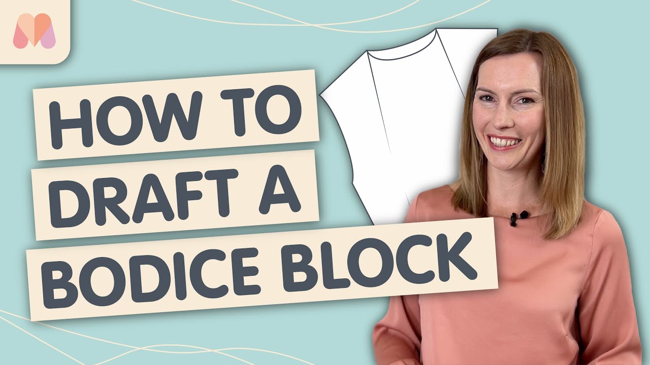 How to Pattern Draft | Drafting a Bodice Block