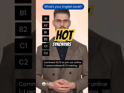 What's Your English Level? Synonyms of Hot | Hot Synonyms 🔥☀️