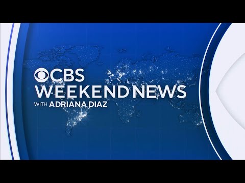 HD | New Intro of CBS Weekend News - Saturday Edition with Adriana Diaz (2022) | CBS News