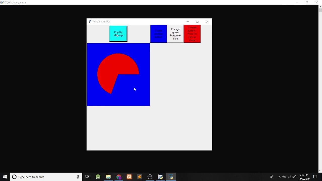 GUI Test In Python With Source Code | Source Code & Projects