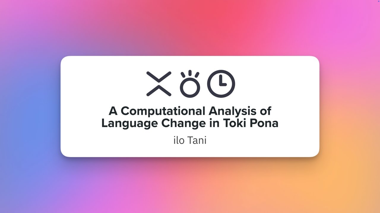 A Computational Analysis of Language Change in Toki Pona (suno pi toki pona 2025)